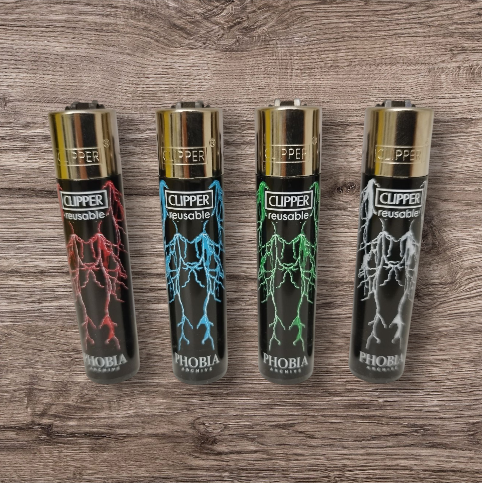 Clipper Large 4er Set - Phobia - – Clipper-Headshop