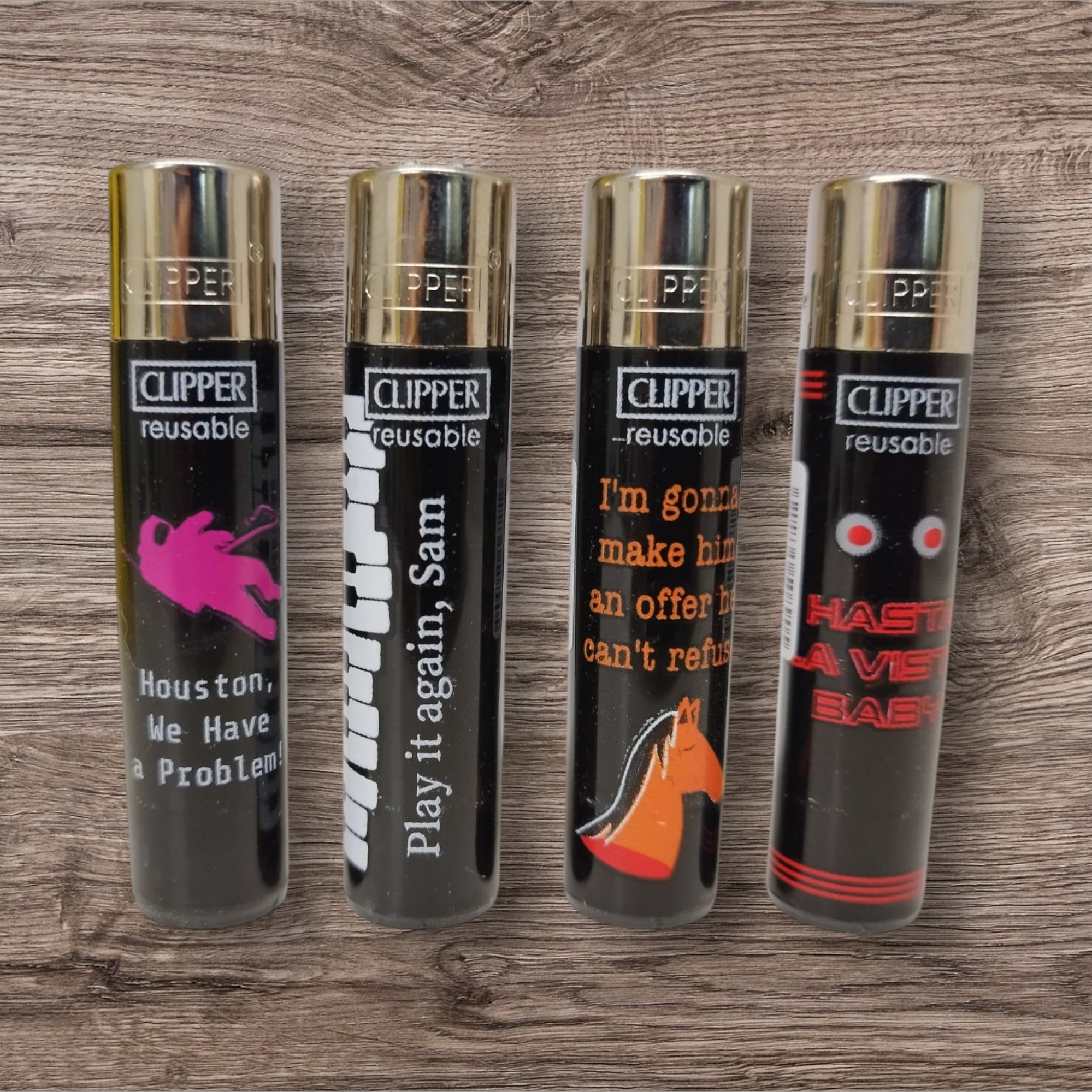 Clipper Large 4er Set - Screenplay - – Clipper-Headshop