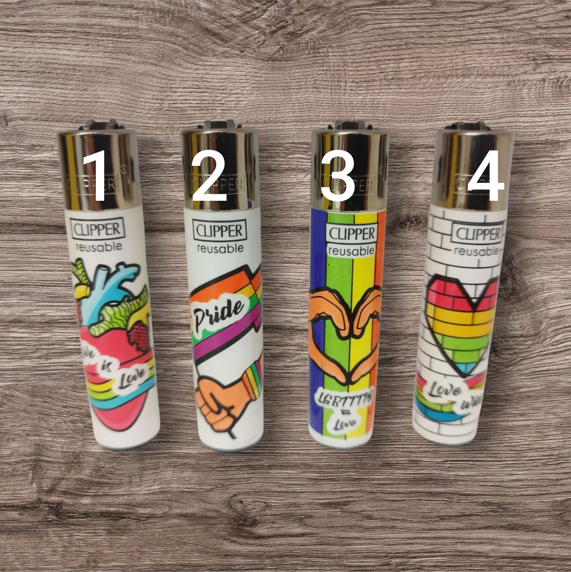 Clipper Large -Rainbow Pride - – Clipper-Headshop