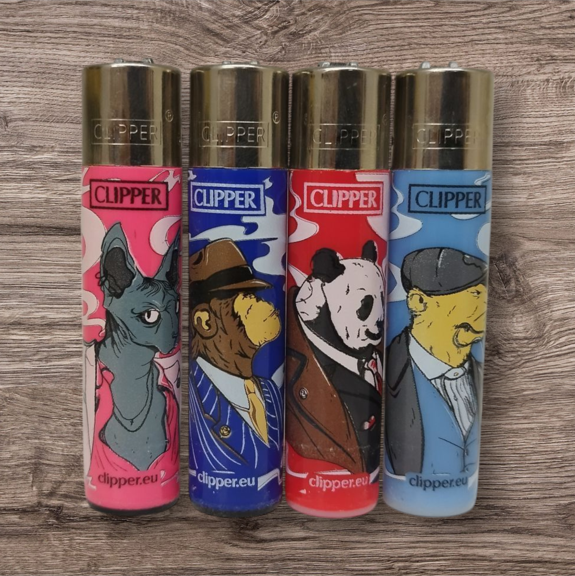 Clipper Large 4er Set - Gangster - – Clipper-Headshop