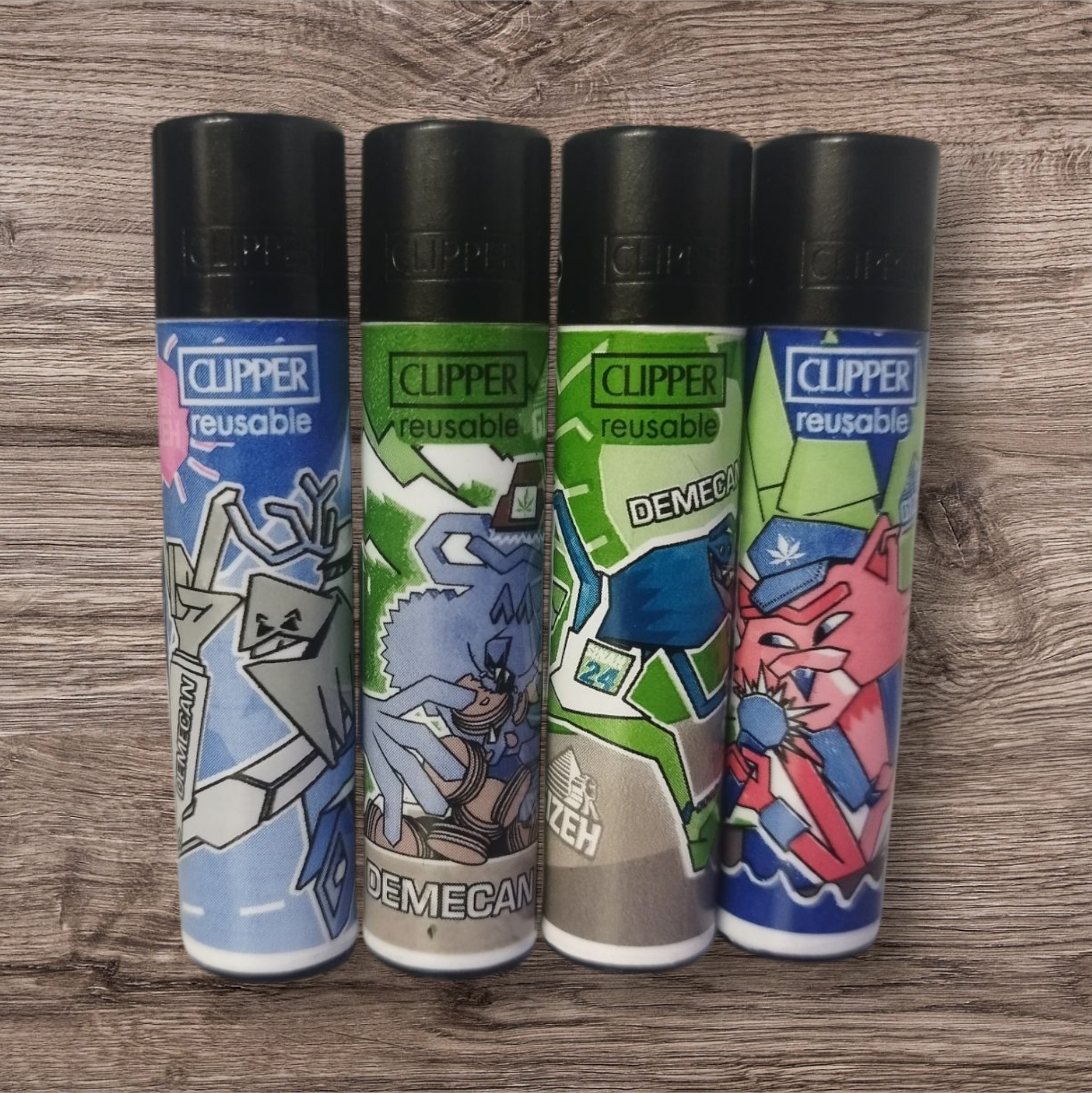 Clipper Large 4er Set - Demecan x Gizeh - – Clipper-Headshop