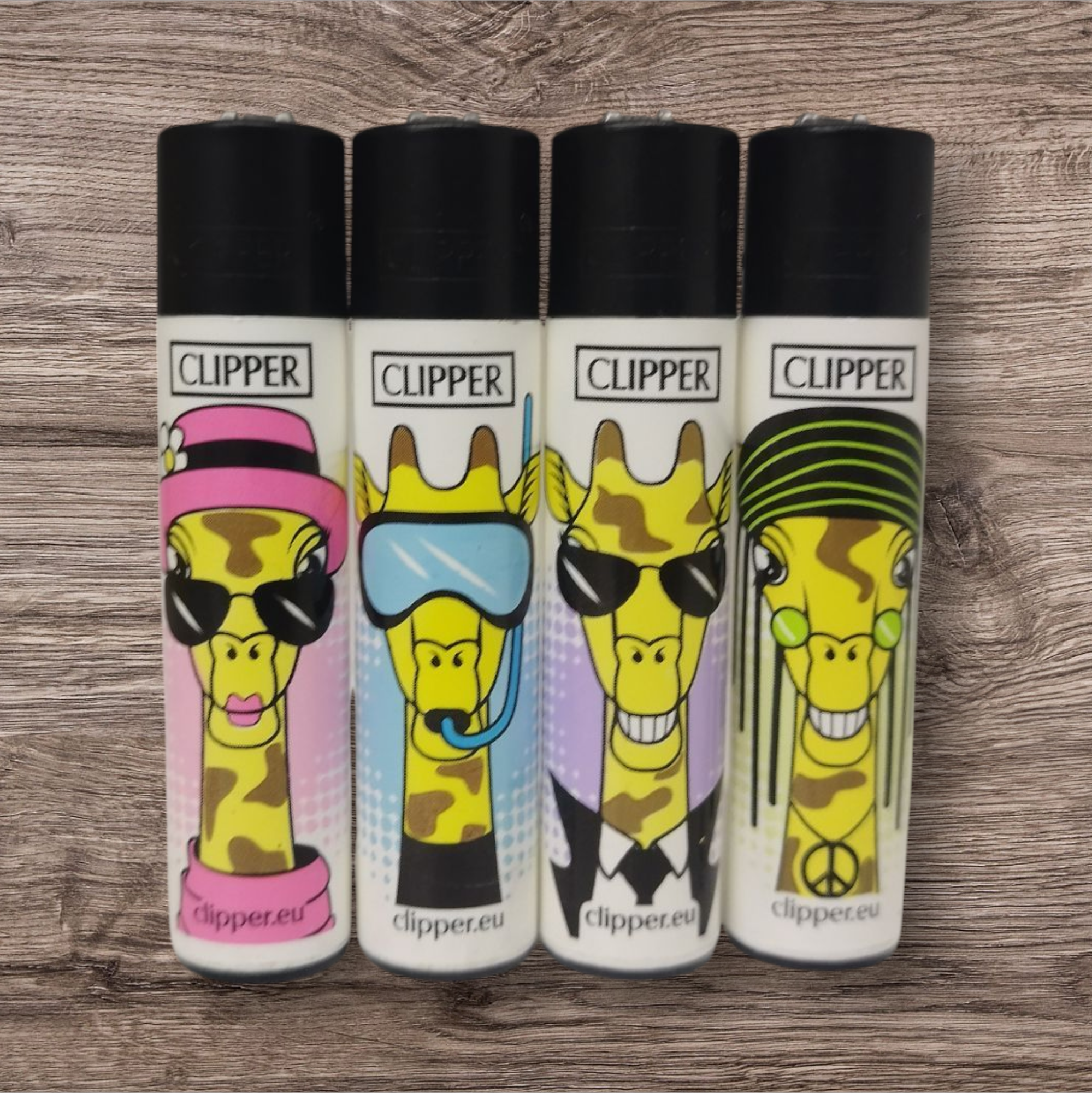 Clipper Large 4er Set - 3D Animals 4 - – Clipper-Headshop