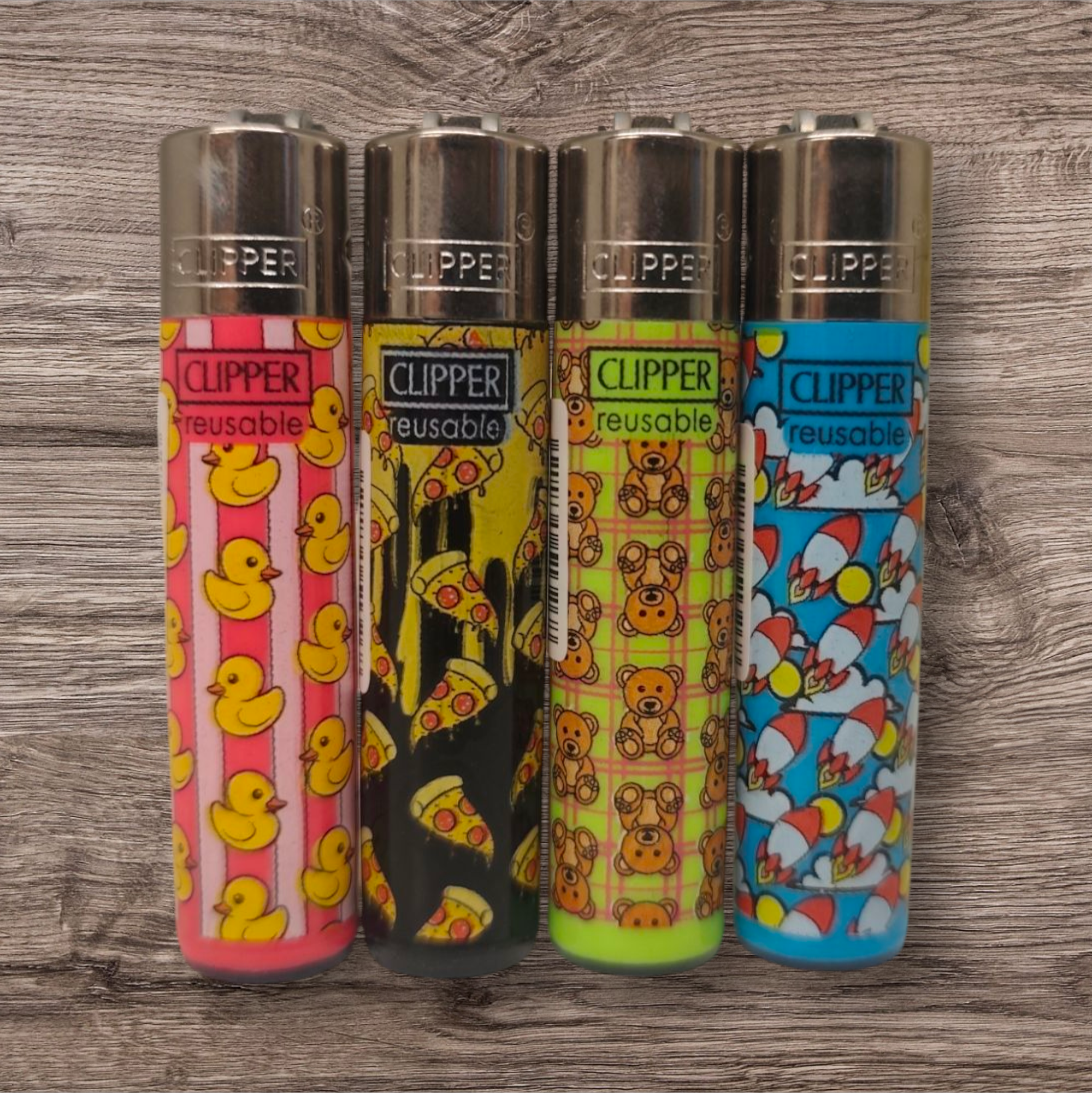 Clipper Micro 4er Set - Jamies Patterns - – Clipper-Headshop