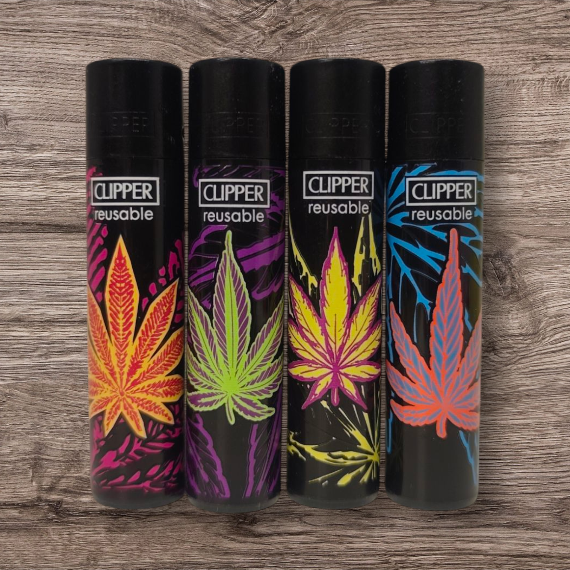 Clipper Large 4er Set - Psycho W..D - – Clipper-Headshop