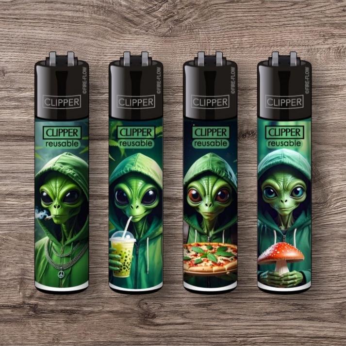 Clipper Large 4er Set FFX - Welcome to Earth - – Clipper-Headshop